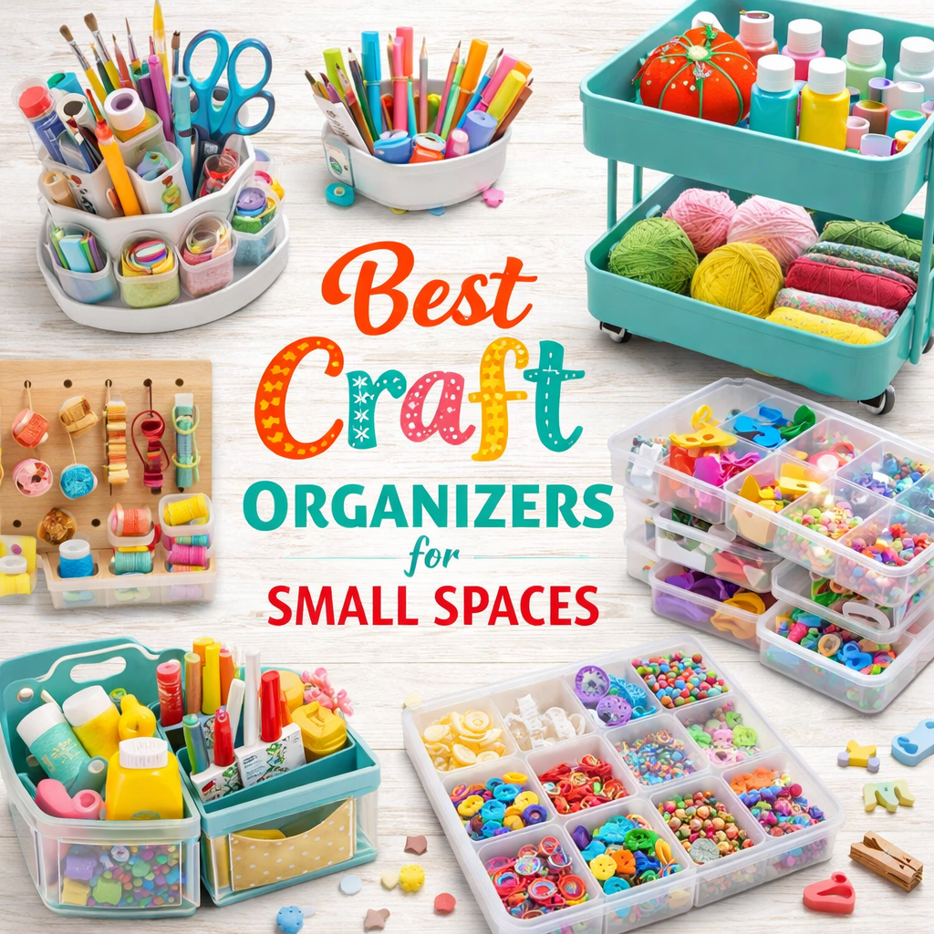 Best Craft Organizers for Small Spaces